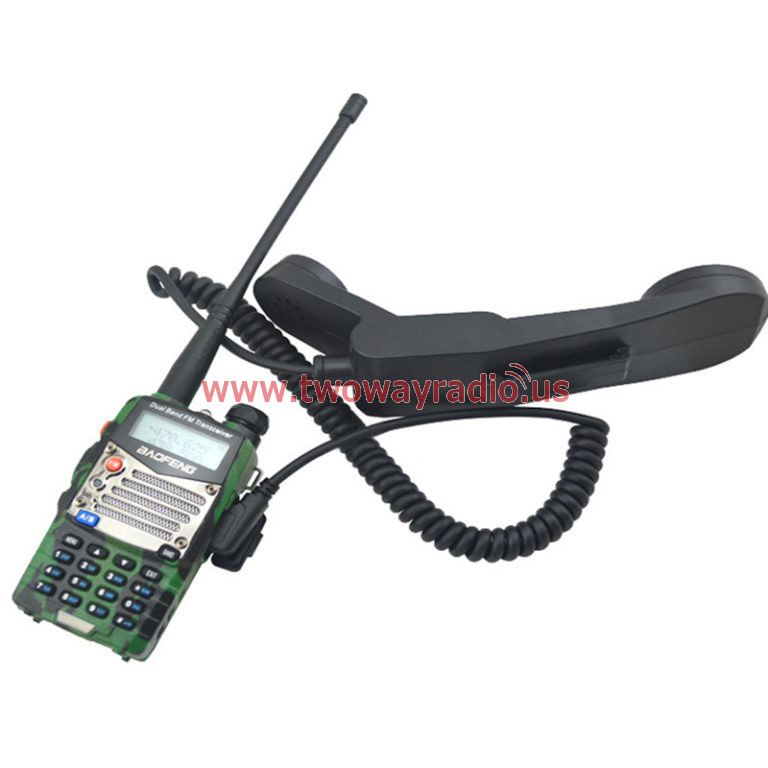 Tactical Handheld PTT Mic H250 Military Microphone for Yaesu Kenwood ...
