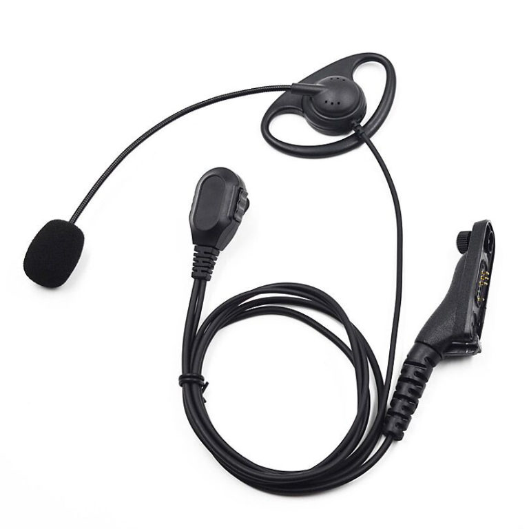 Radios Boom Earpiece Microphone PTT Headset for Motorola DGP5050 ...