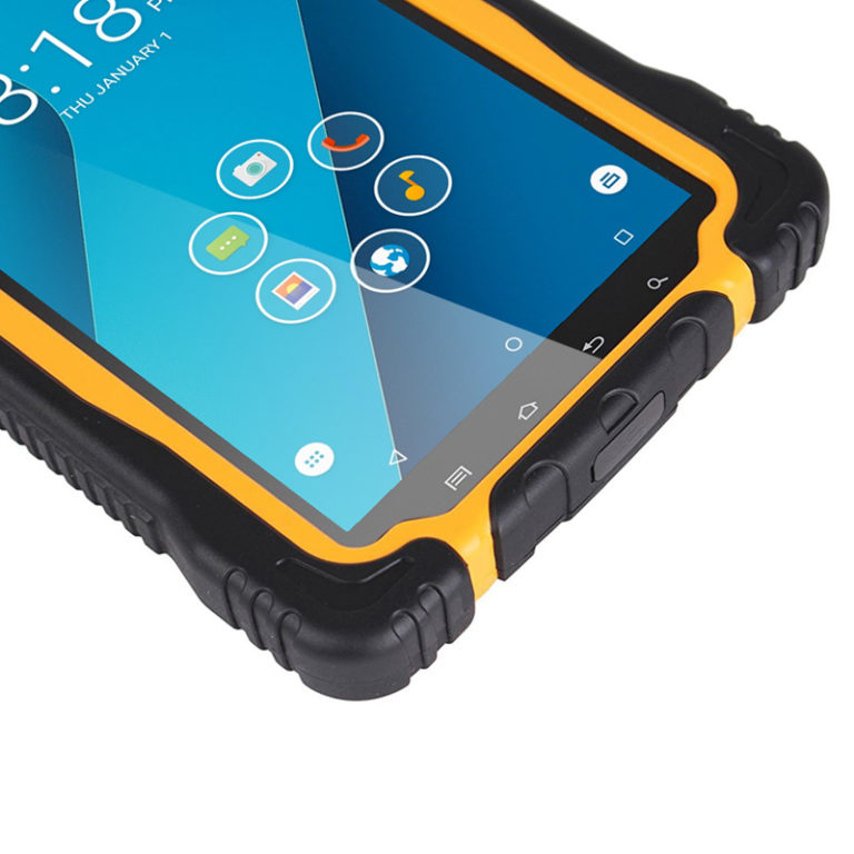 Hugerock T70V2 IP67 Waterproof 4G Android 7 Inch Rugged Tablet Sunlight ...
