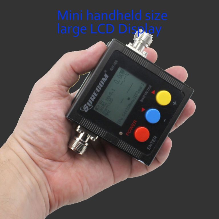 SURECOM SW-102 VHF UHF 125-520 Mhz Power & SWR Meter For Two Way Radio ...