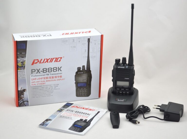 PUXING PX 888K Dual band Handheld Two Way Radio px-888k 136-174mhz and ...