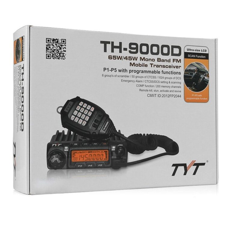 2020 Latest TYT TH-9000D Long Range Mobile Radio 60W/45W TH9000D UHF ...