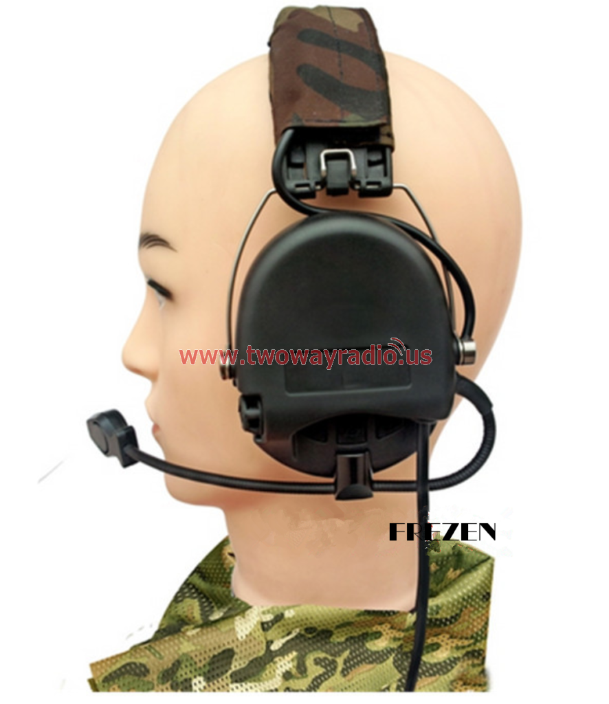 Tactical Hunting Anti-Noise Sordin Headphones Airsoft Military Standard ...