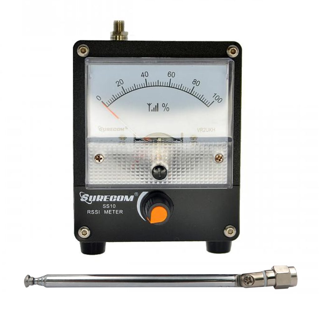 Surecom SS10 100K-3GHz RF Signal Strength Meter Test for Walkie-talkie ...