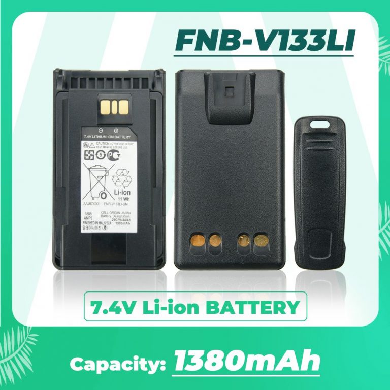 YAESU FNB-V133Li Battery for Vertex EVX-231 EVX-261 EVX-530 Walkie Talkie