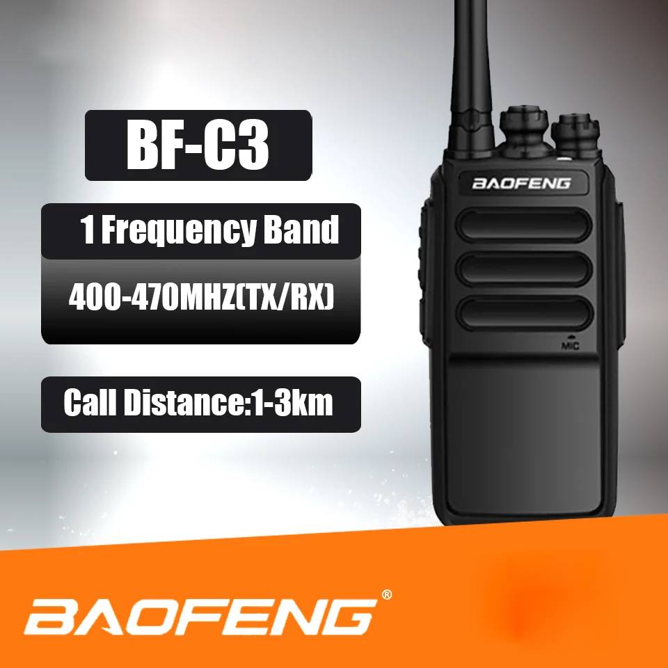 Baofeng BF-C3 FRS/PMR Hiking Mini 2 ways Radio