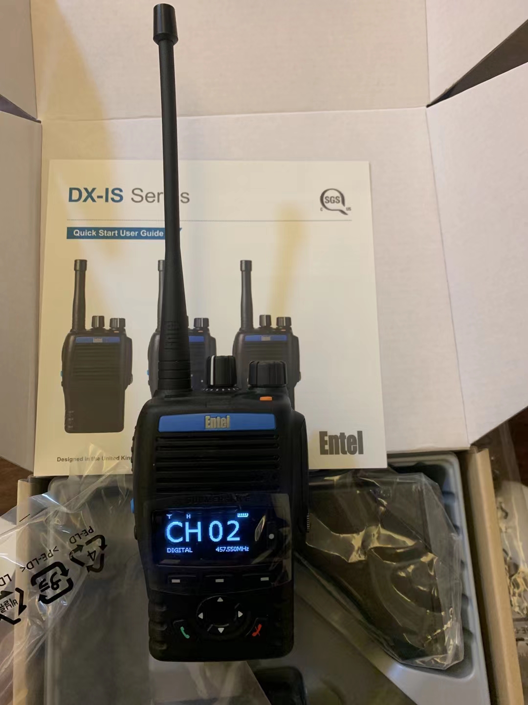 Explosion-proof ENTEL DX585M-IS Marine Digital IP68 Waterproof Two way ...