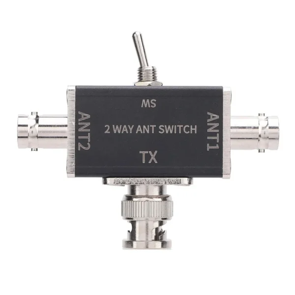 2-Way HF Antenna Switch | 100W Coax Switch 0-50MHz for Ham Radio